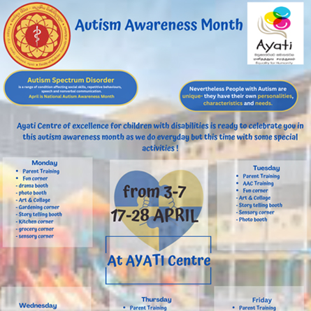 Ayati - National Center of Excellence for Children with Disabilities in ...
